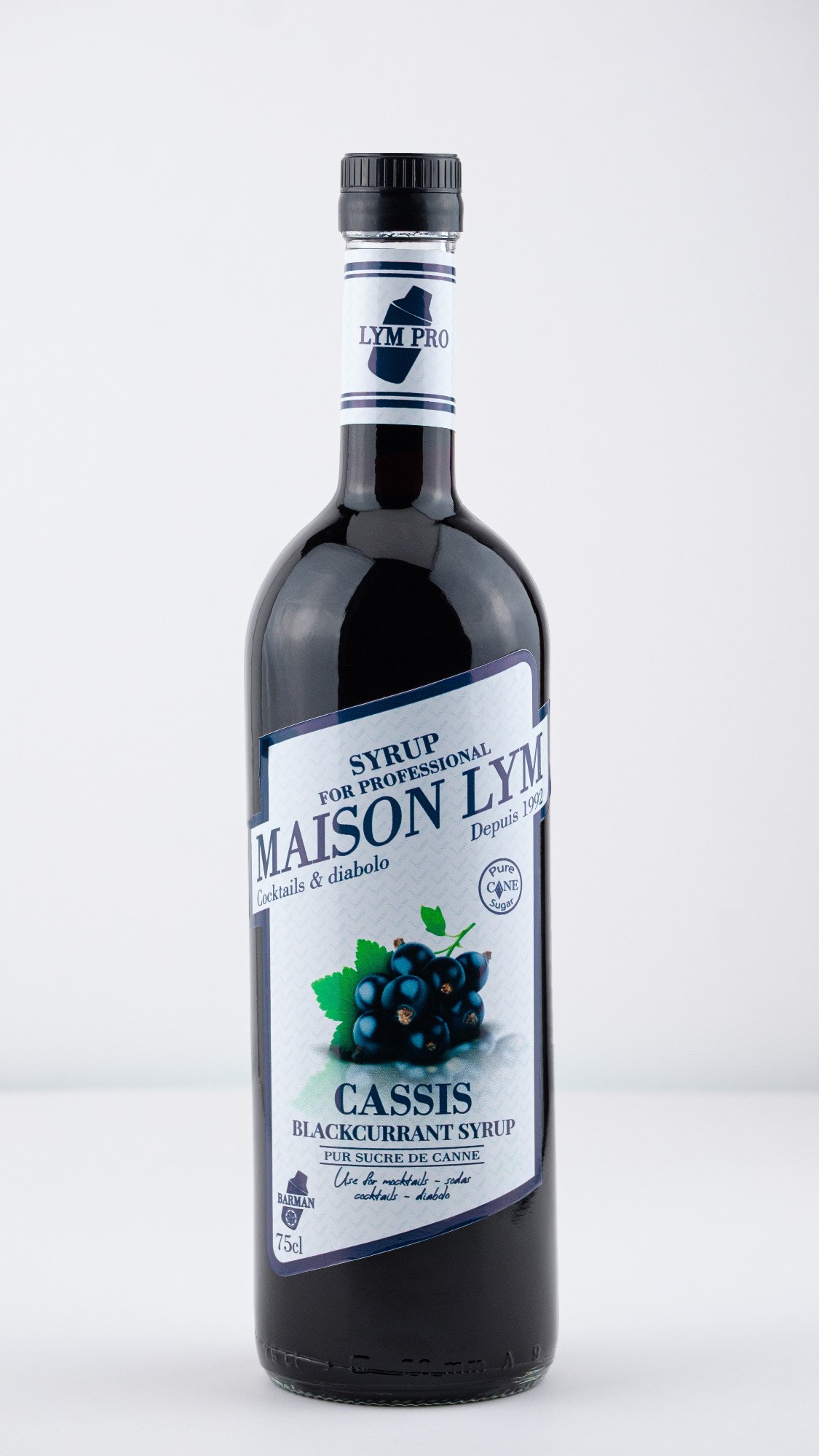 Sirop de cassis / blackcurrant syrup – Maison Lym